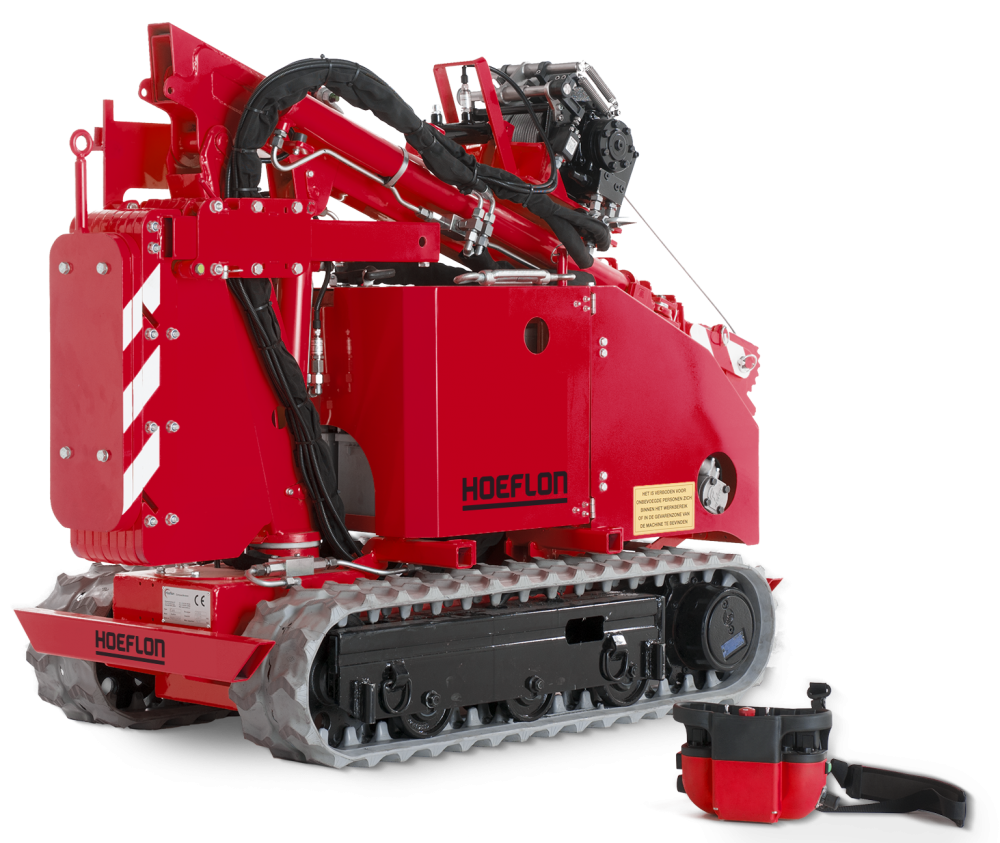 Hoeflon C1 huren - Clif Compactkraanverhuur