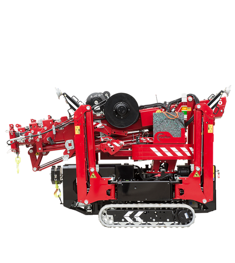 Hoeflon C6 huren - Clif Compactkraanverhuur